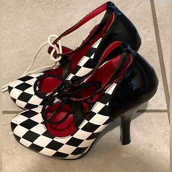 Funtasma | Shoes | Harley Quinn High Heels Really Nice Heels | Poshmark